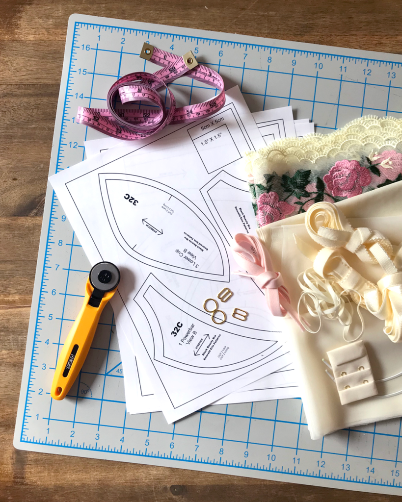 Black Beauty Bra View B Sew-Along // Part Two: Tools & Materials ...