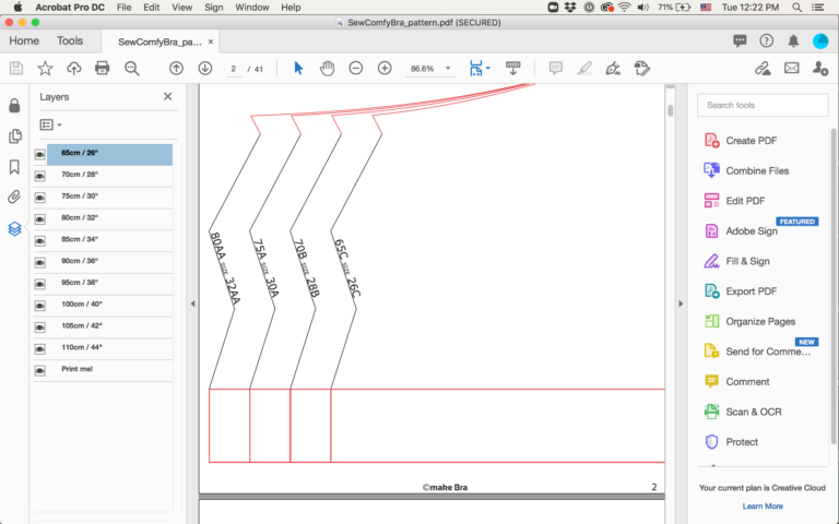 Sew Comfy Bra Sew-Along – Part 1: Pattern and Sizing – Tailor Made Blog