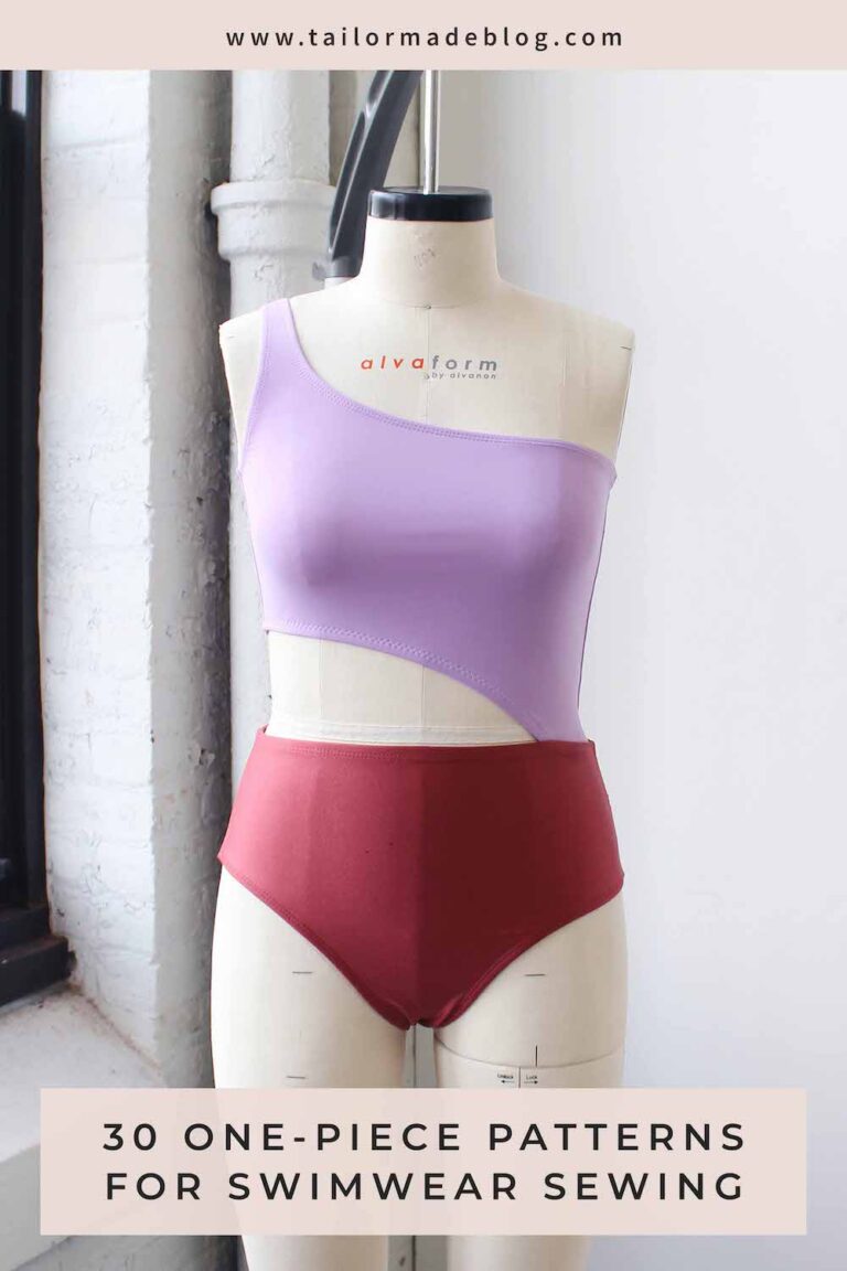 30 One-Piece Patterns for Swimwear Sewing – Tailor Made Blog