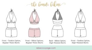 30 Bikini Patterns for Swimwear Sewing – Tailor Made Blog