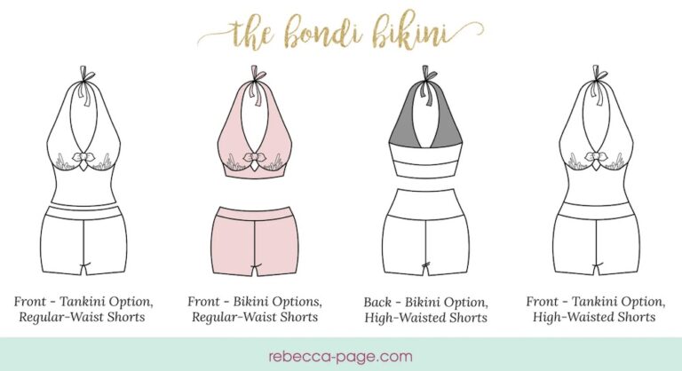 30 Bikini Patterns for Swimwear Sewing – Tailor Made Blog