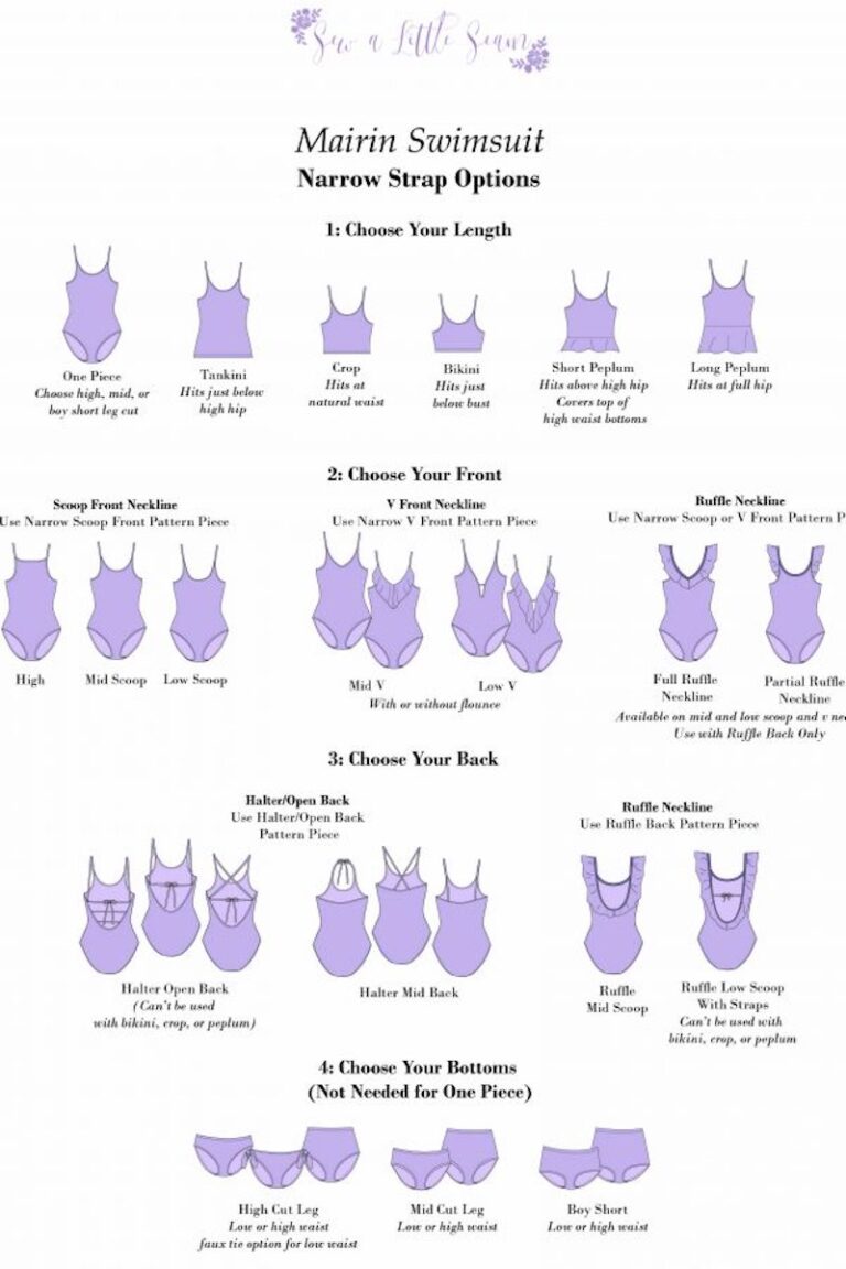 30 One-Piece Patterns for Swimwear Sewing – Tailor Made Blog