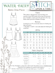 30 One-Piece Patterns for Swimwear Sewing – Tailor Made Blog
